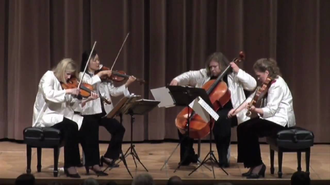 Cavani String Quartet 2010 - 2011 - YouTube
