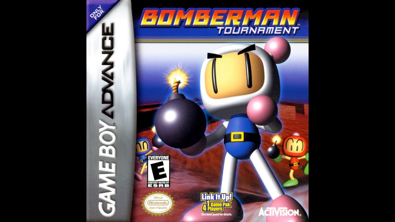 Game Boy Advance - Bomberman Tournament 'Intro, Title & Battle Gameplay ...