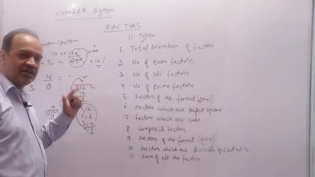 11:00 AM Math Episode 1/50 by Baljit Dhaka sir Number system - Factors ...