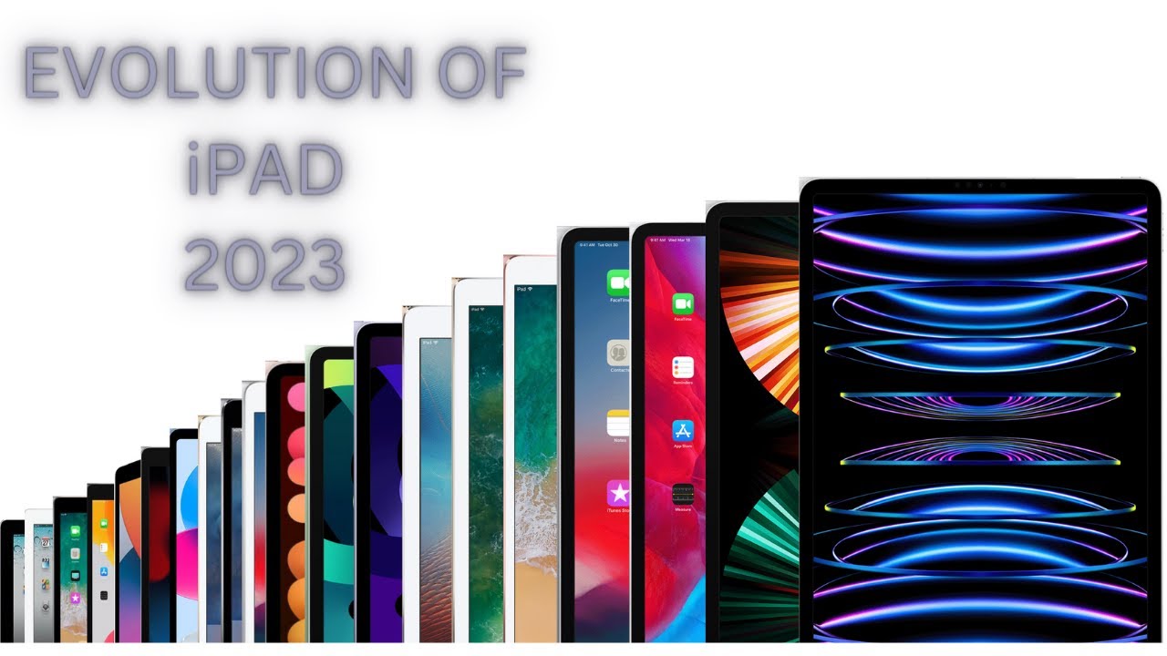 Evolution of iPAD 2023 - YouTube