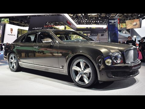 Bentley Mulsanne Speed Blue Train Special Edition Revealed - YouTube