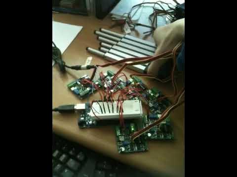 Arduino & firgelli linear actuators - YouTube