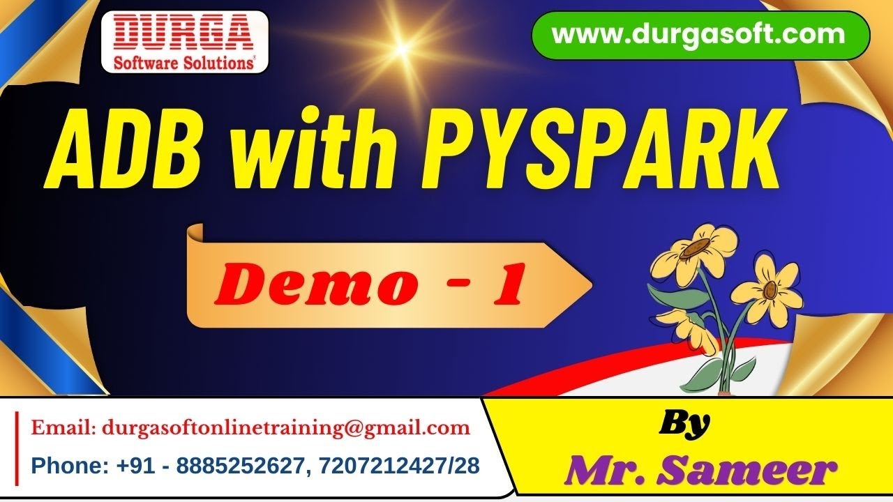 Adb With Pyspark Tutorials Demo 1 By Mr Sameer On 10 03 2025