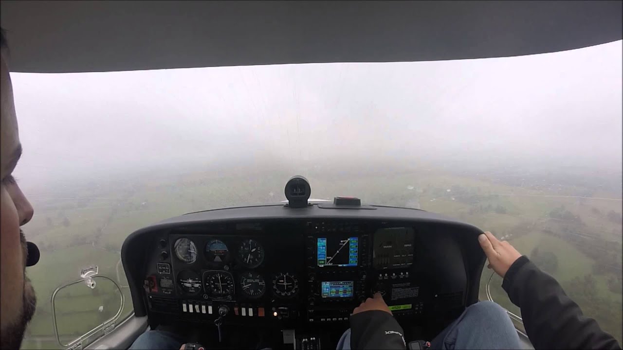 ILS 4 Approach in IMC - YouTube