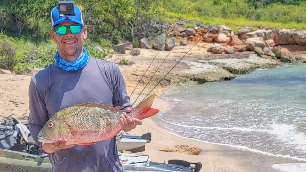 PESCA DE SAMAS en el SUR de PR | PESCA EN KAYAK - YouTube