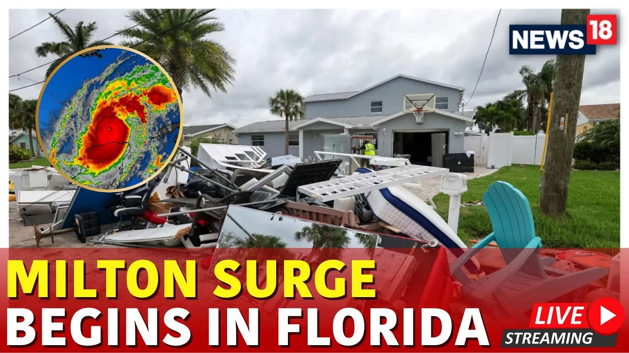 Milton Hurricane Live | Hurricane Milton In Florida Live | Milton ...