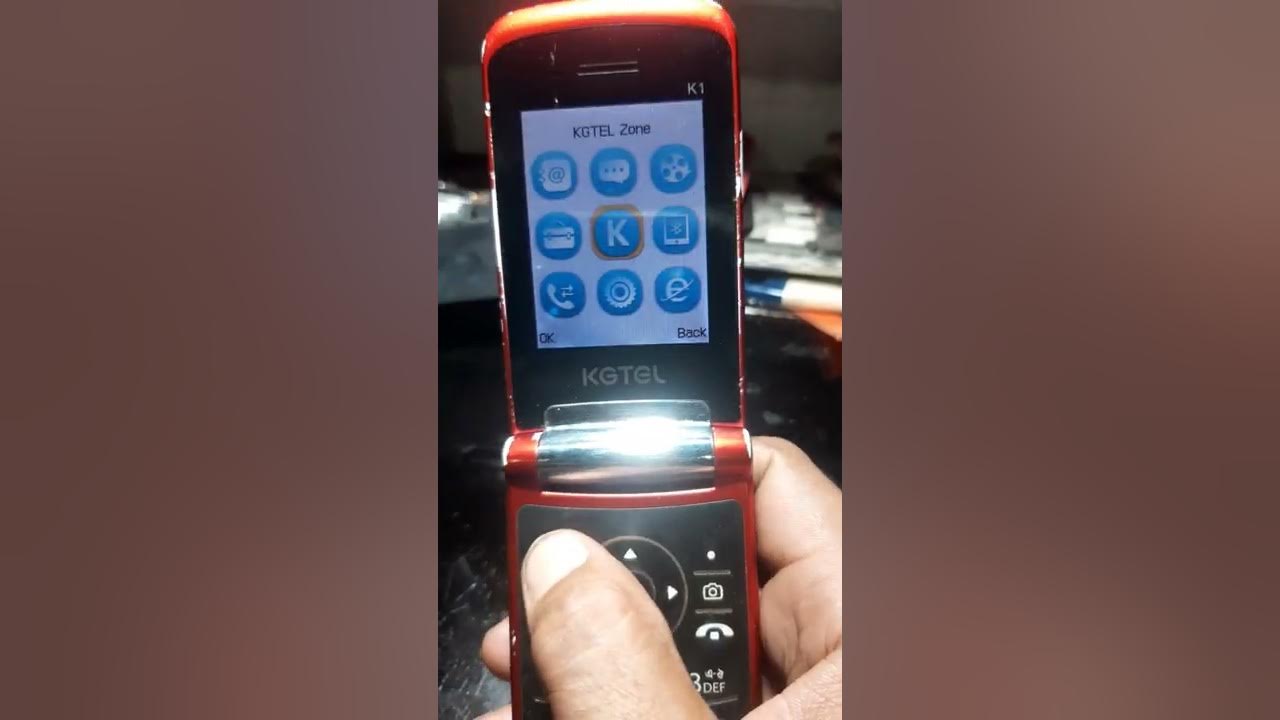 KGTEL K1 How to show Duel SIM Calling Option - YouTube
