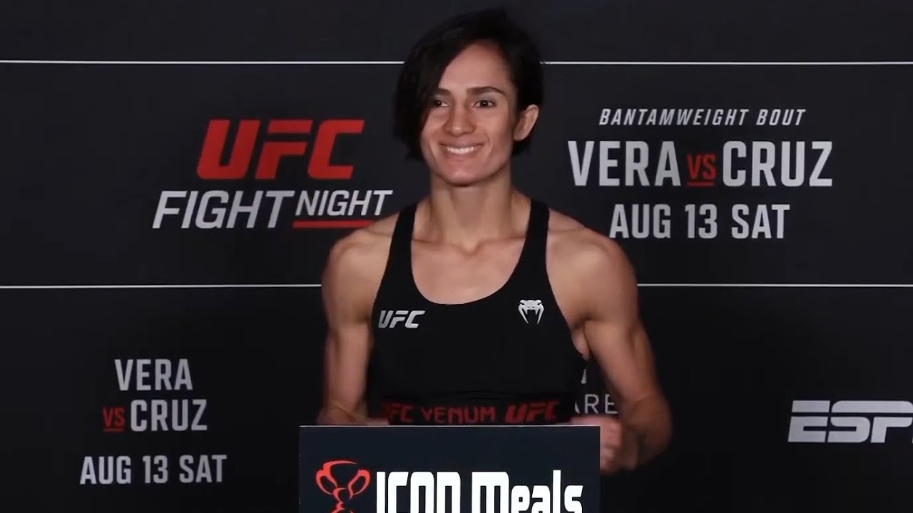 Yazmin Jauregui and Iasmin Lucindo - Official Weigh-ins - (UFC Fight ...