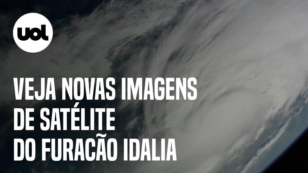 Furacão Idalia: Vídeo mostra imagens de satélite do fenômeno natural ...