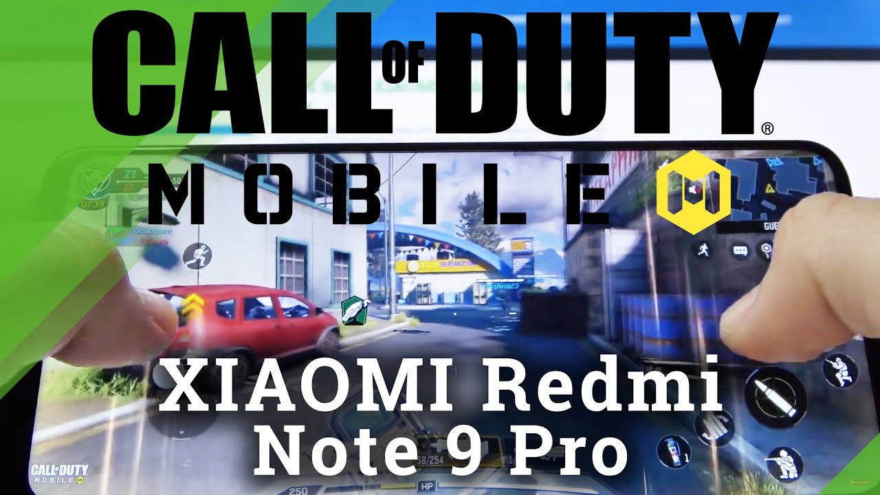 XIAOMI Redmi Note 9 Pro Call of Duty Game Test - YouTube