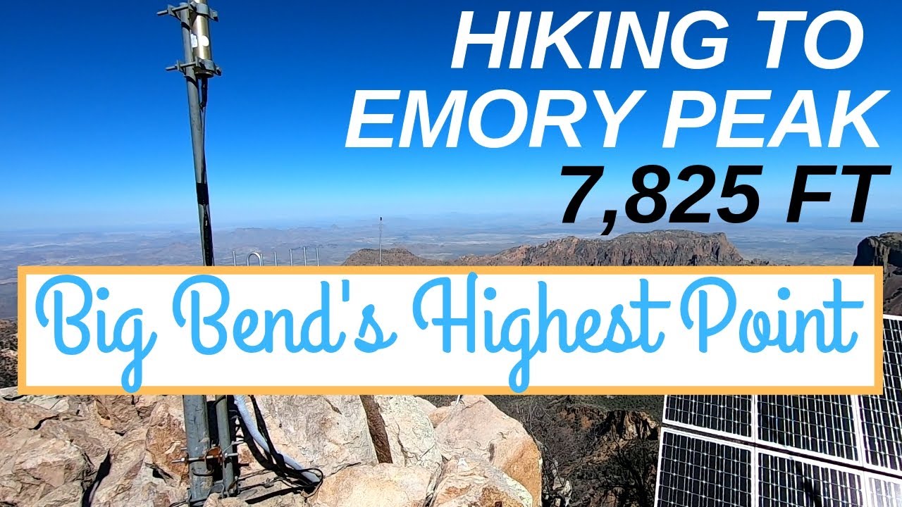 Take a Hike: Big Bend - Emory Peak Trail - YouTube