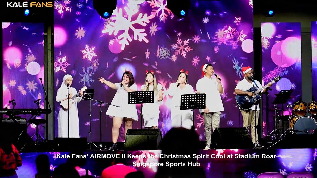 【KALE FANS】AIRMOVE II Performs Perfectly at Singapore Sports Hub - YouTube