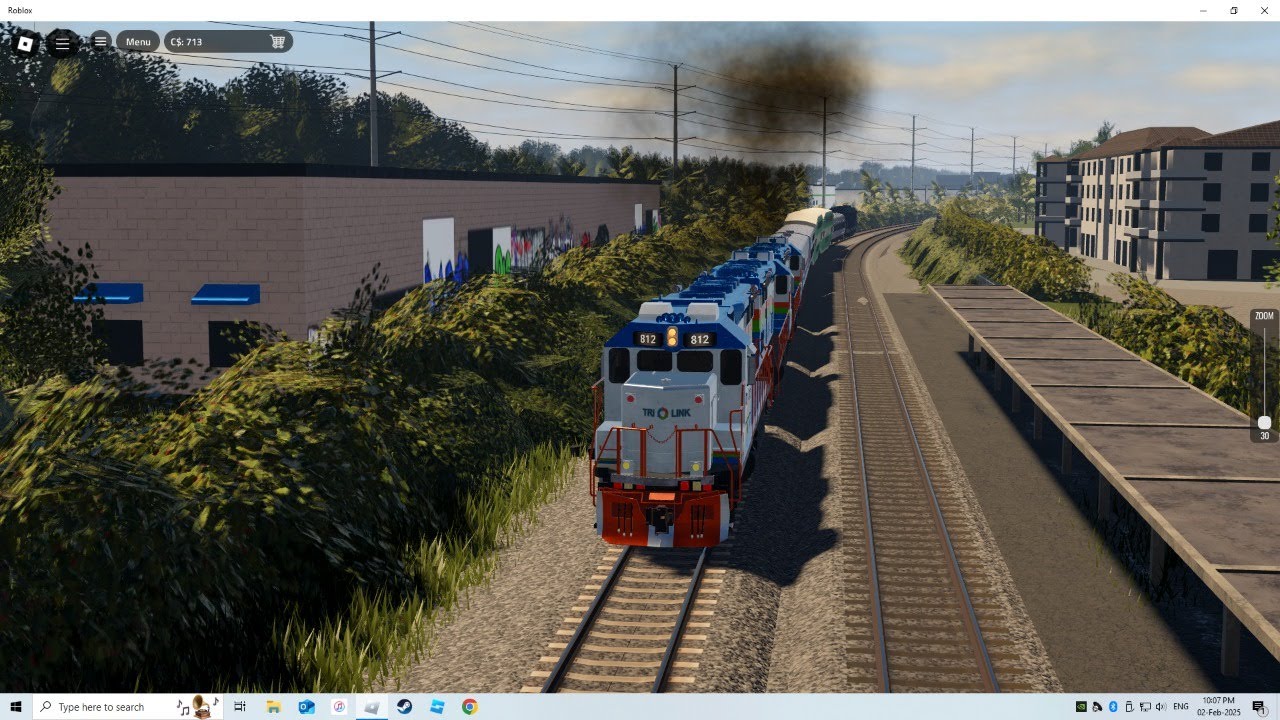 Playing the train game again - YouTube