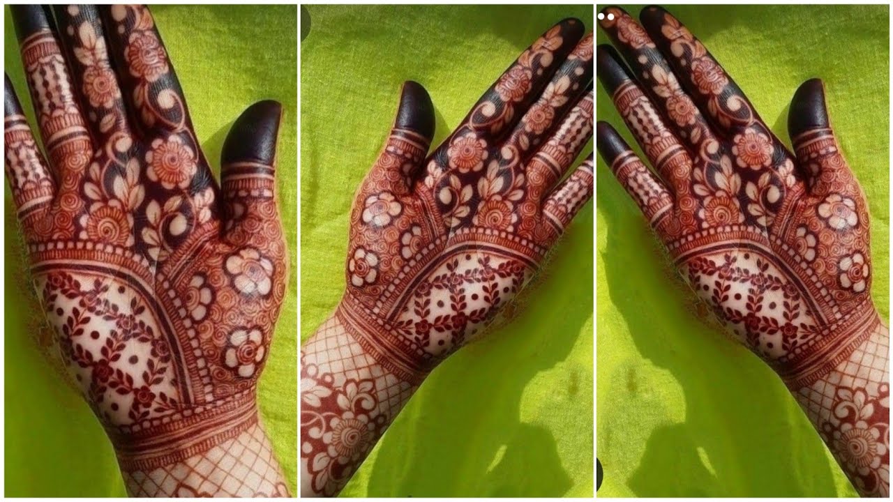 Most Beautiful Trending Mehndi Design|Mehndi ka Design|New Mehndi ...