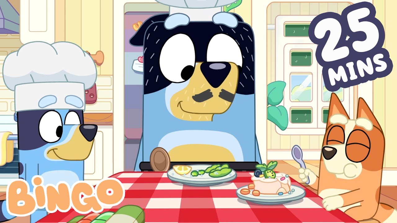 Enjoy A Festive Meal Time With Bingo!💙🍰🎅 ﻿| Bingo - Official Channel ...