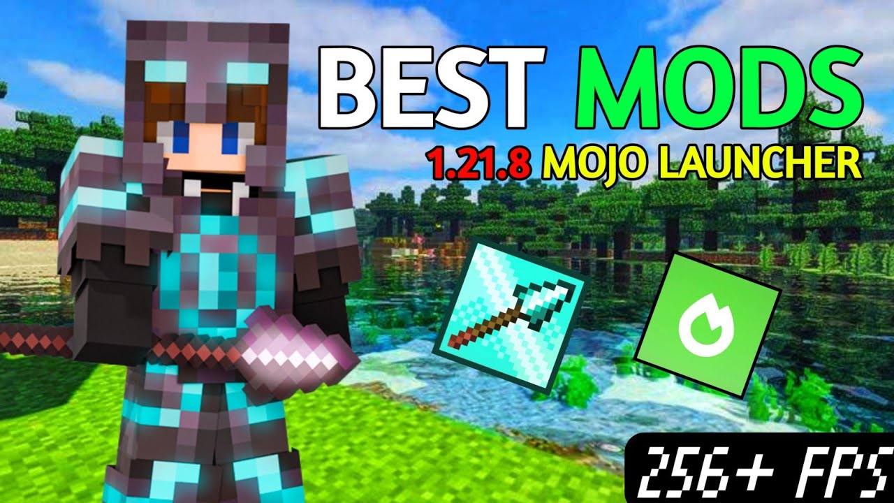 Best Fps Boost Mods For Mojo Launcher 1.21.8 With Spear _!! - YouTube