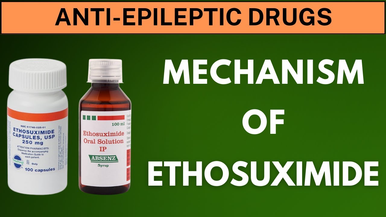 Mechanism of Action of Ethosuximide - YouTube