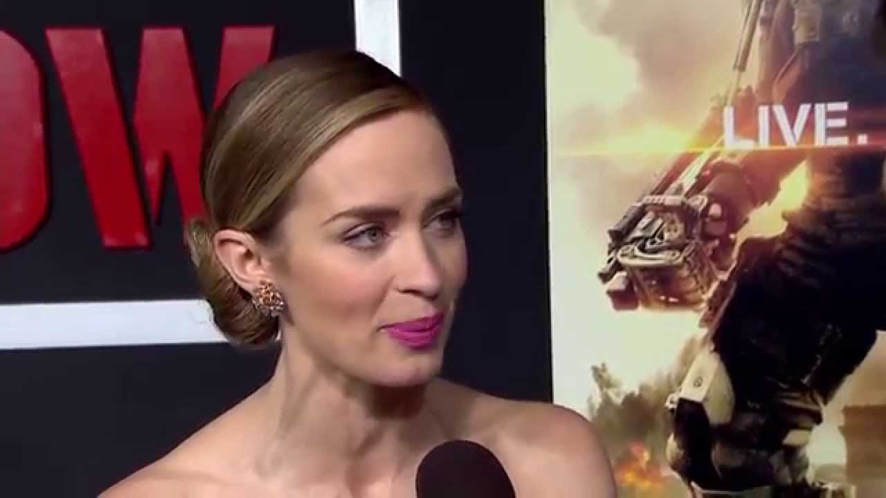 Edge of Tomorrow: Emily Blunt New York Movie Premiere Interview ...