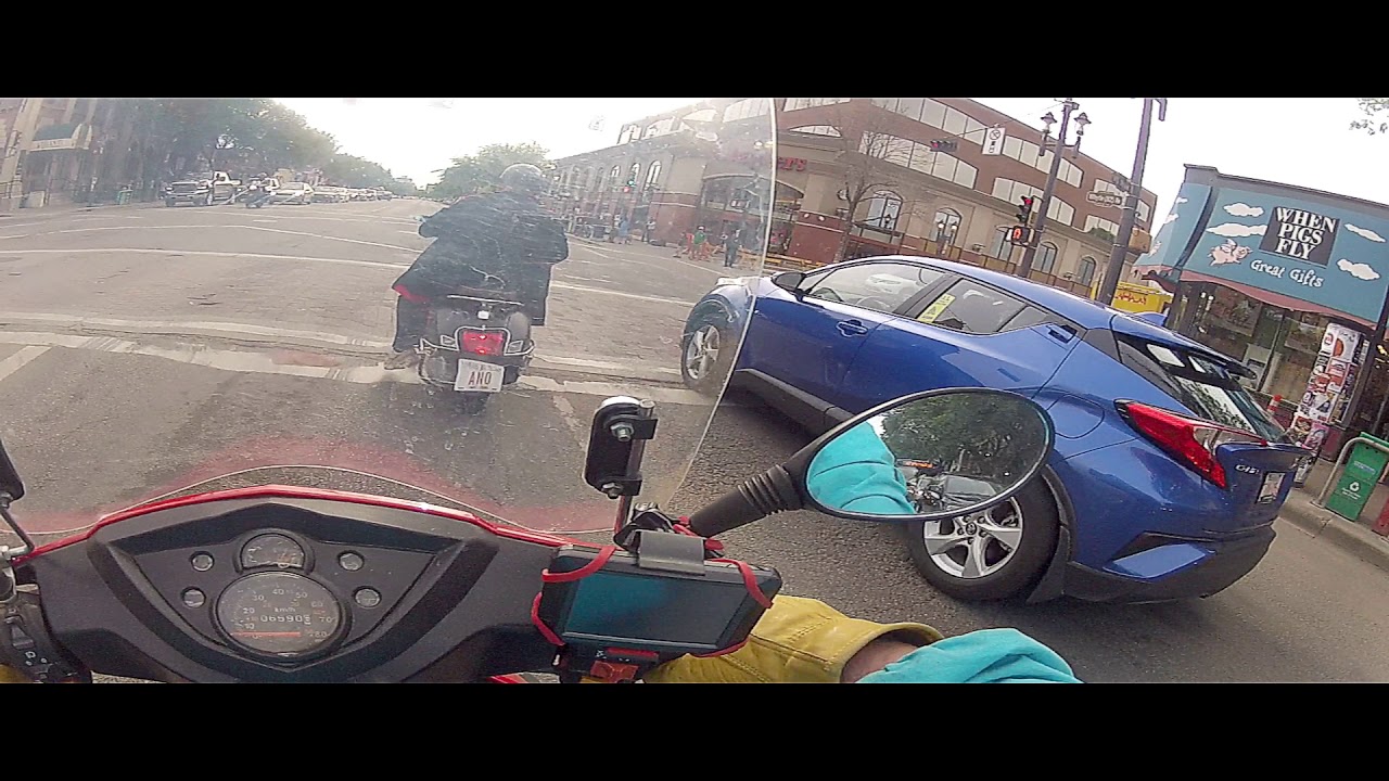 Scooter Ride: North Edmonton Bike Meet Up - YouTube