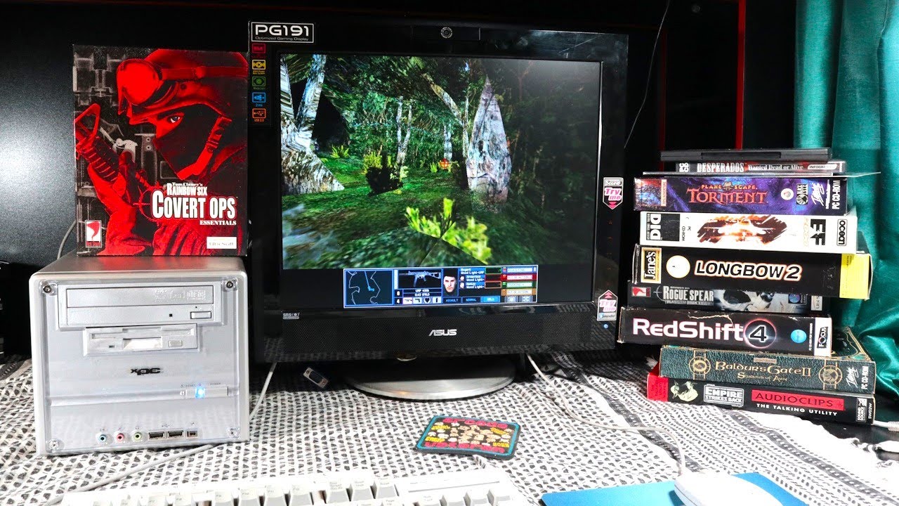 Shuttle PC for retro gaming! - YouTube