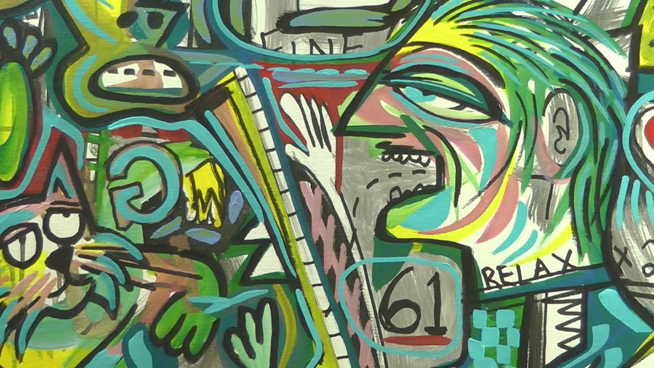 How to paint like a maniac - YouTube