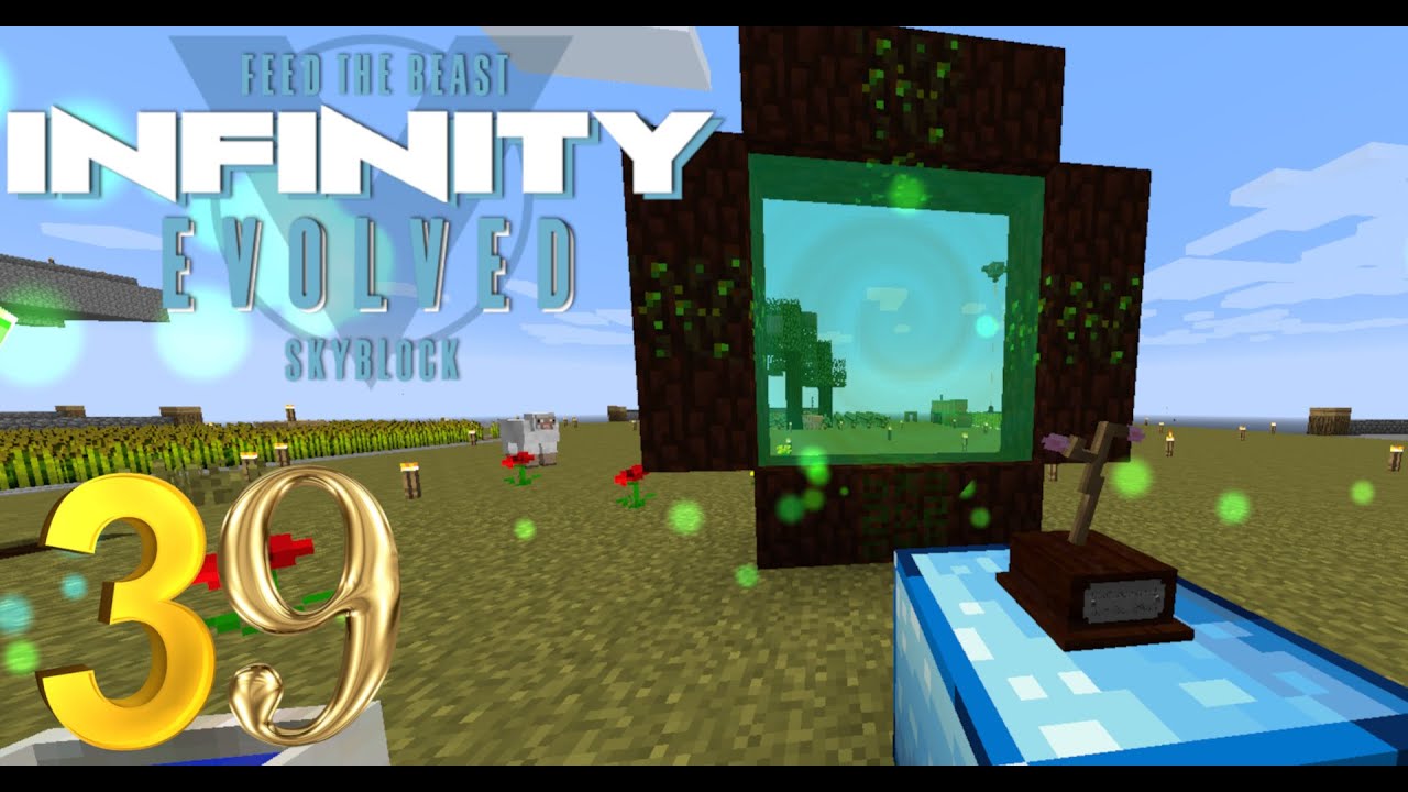 FTB Infinity evolved Skyblock Folge 39: 9-Chapter, Das Elfen Portal ...
