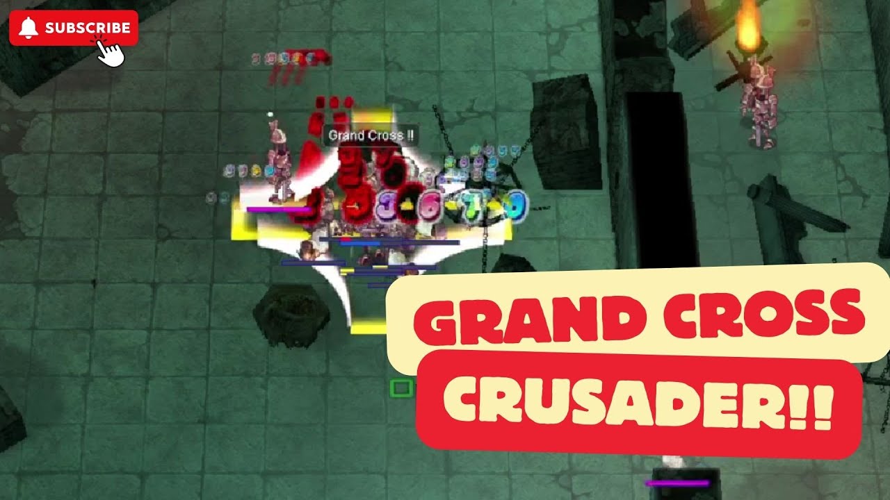 Ragnarok Online | Grand Cross Crusader | One Hit Khalitzburg, Raydric ...