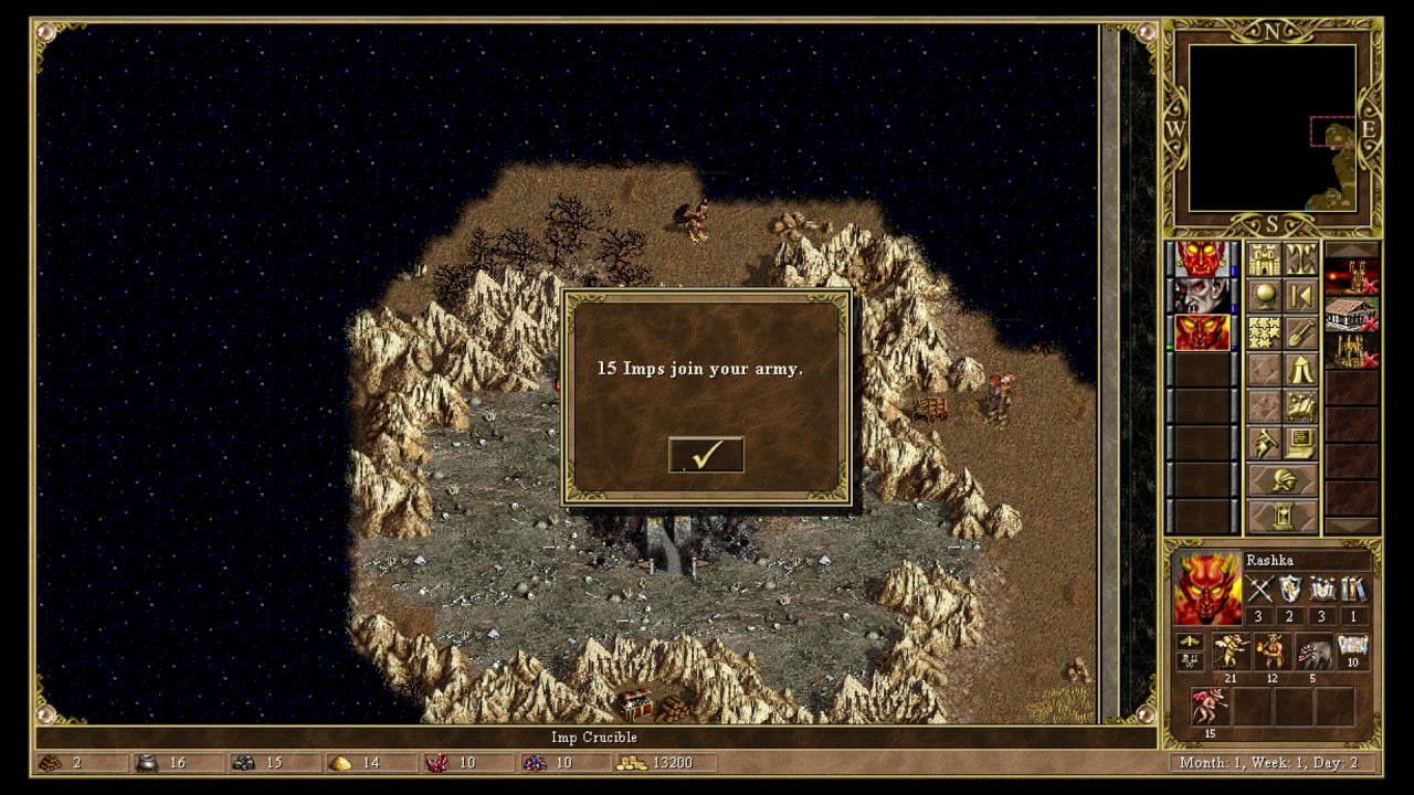 HoMM 3 HD+ - Campaign - Dungeons and Devils 01 - YouTube