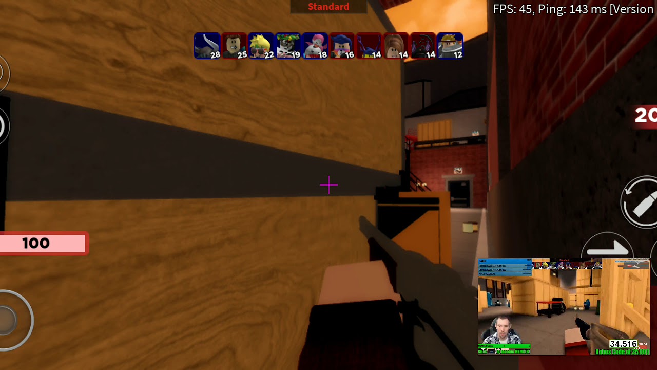 Playing A game with Fazmash| Roblox Arsenal - YouTube