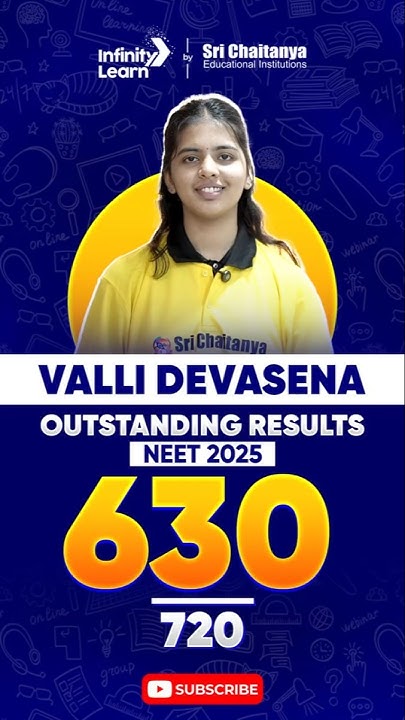 How Valli Devasena Cracked NEET 2025 | Strategy, Routine & Study Plan | Sri Chaitanya # ...