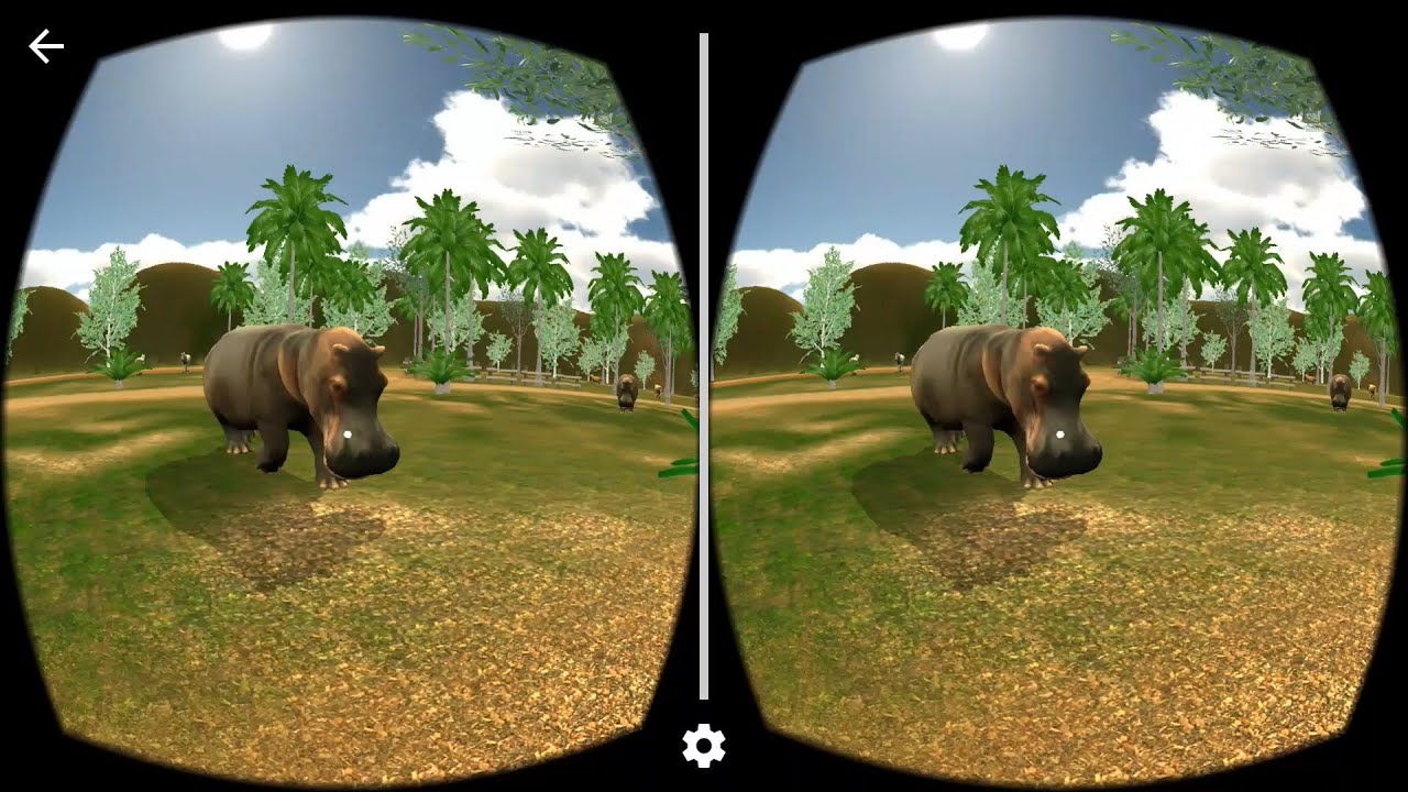 Amazon jungle animal zoo VR box 360 - YouTube