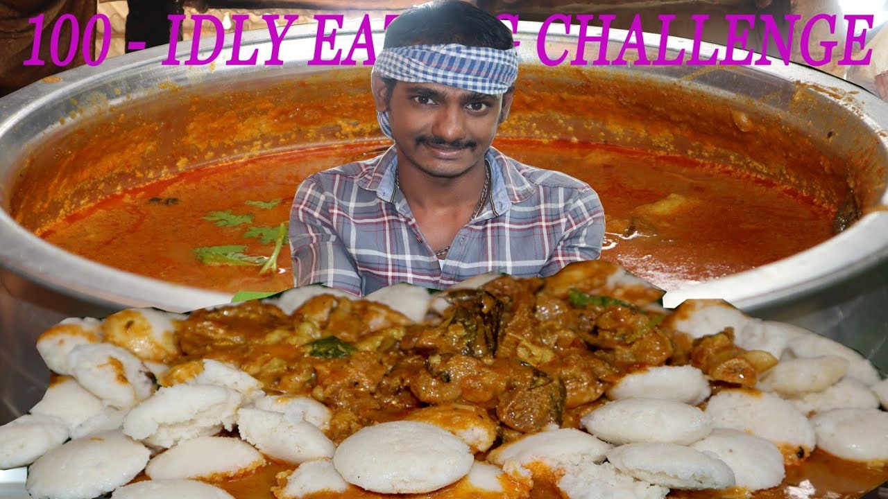 100 😱💯 - IDLY and MUTTON EATING CHALLENGE | Indian MUKBANG - YouTube