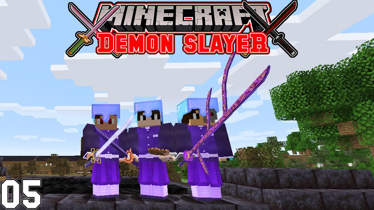 Minecraft:Demon Slayer #EP05អ្នកប្រយុទ្ធ - YouTube