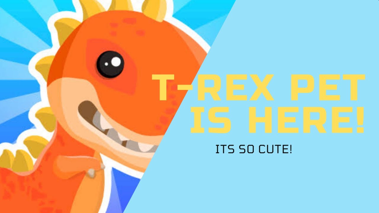 *NEW* T-Rex pet in overlook bay! - YouTube