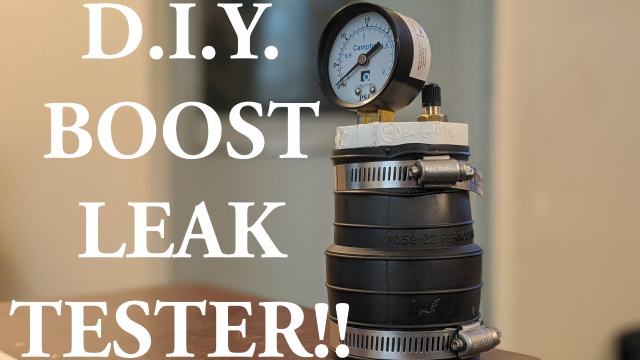 HOW TO MAKE A BOOST LEAK TESTER FOR YOUR CAR! - YouTube