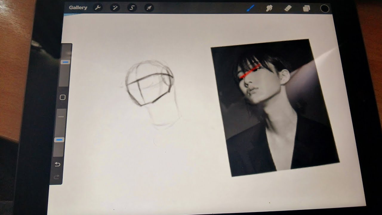 PRACTICING HEADS WITH LOOMIS METHOD | Day 8 of Anatomy - YouTube