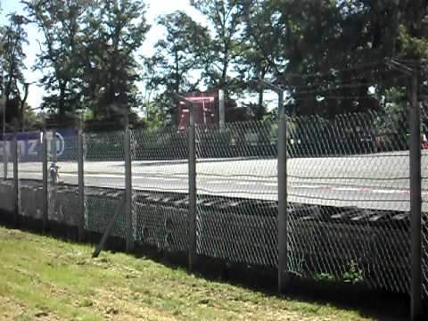 F1 Monza 2010 Uscità Seconda Curva di Lesmo - YouTube