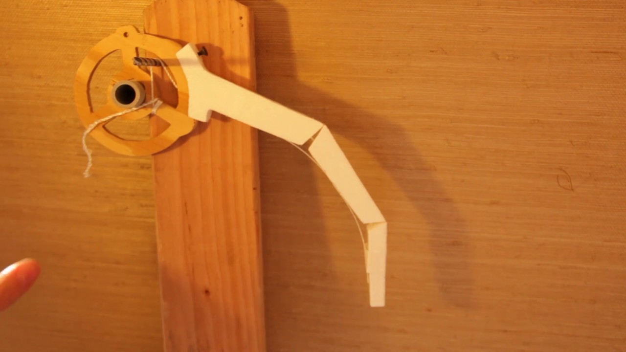 Kinetic Fingers - Puppet Cable Mechanism Prototype for MMX - YouTube