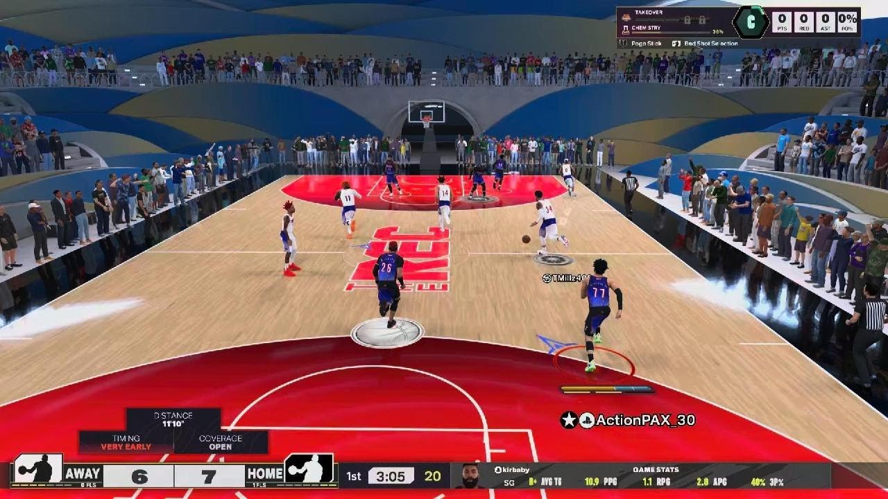 NBA 2K25_3rd REC Game W/ New PF - YouTube