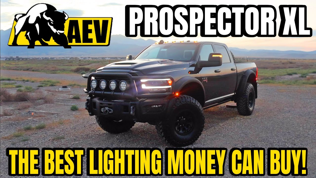This $130,000 RAM 2500 AEV Prospector XL Has The Best Lighting Ever ...