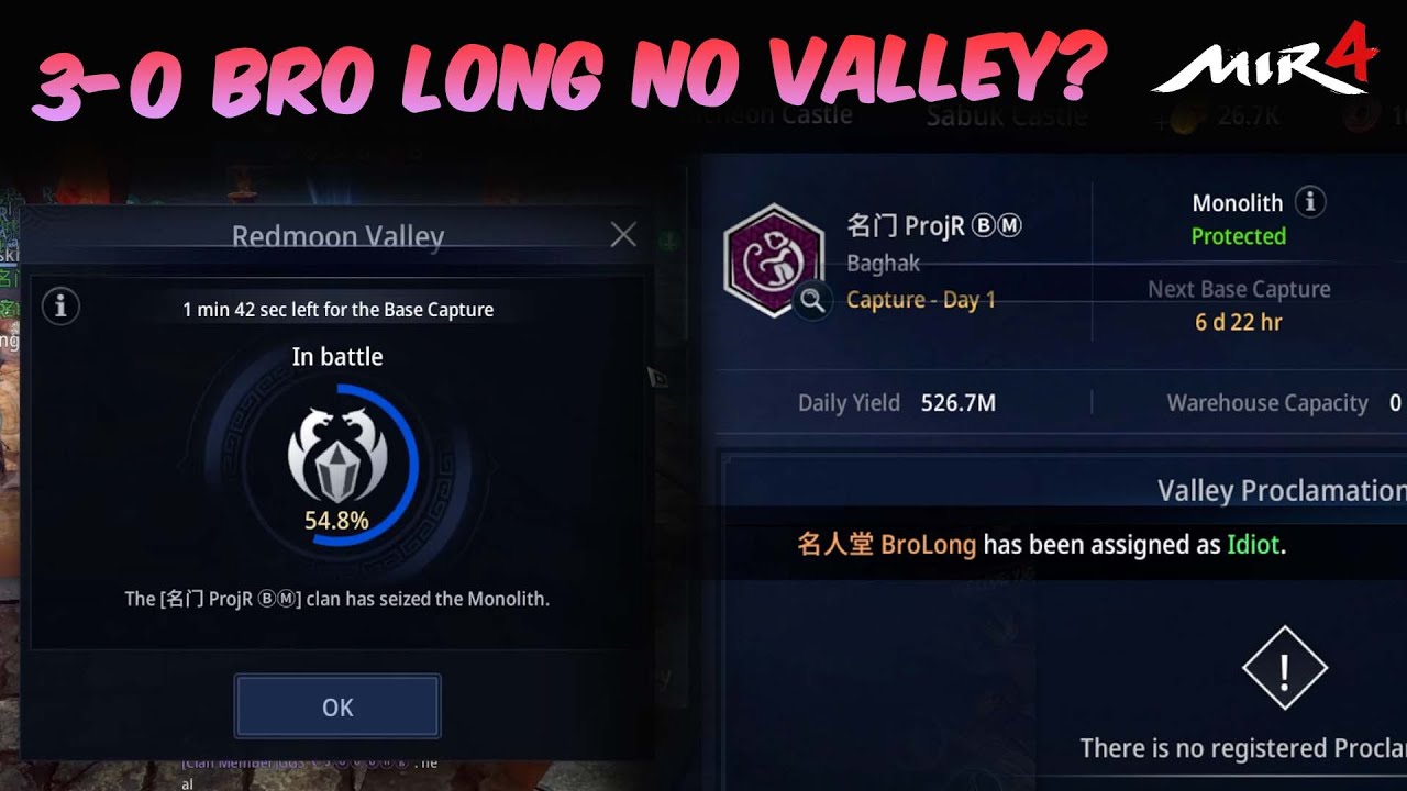 MIR4 - BRO LONG NO VALLEY? ASIA 23 - YouTube