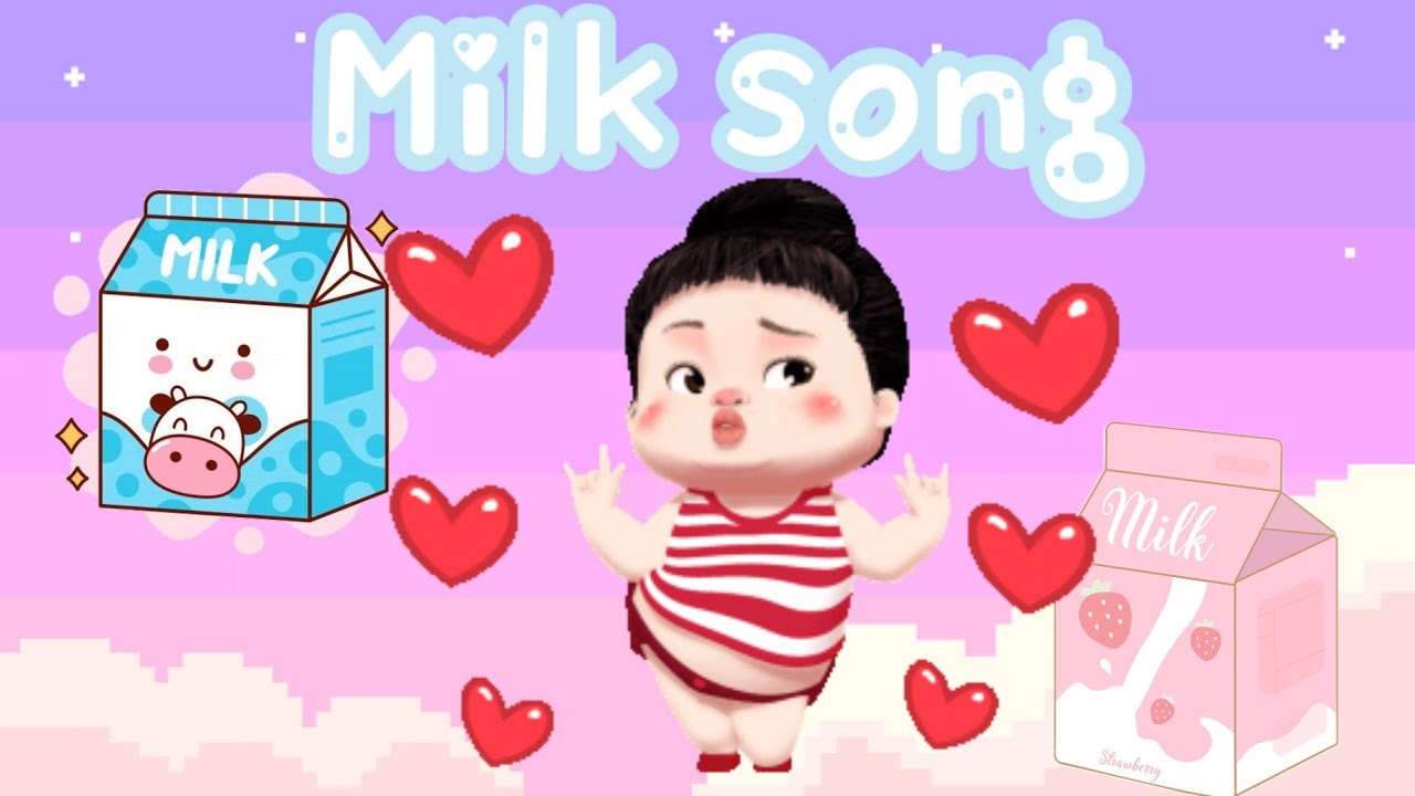 Milk is good for me. I love yummy milk. song for kids - YouTube