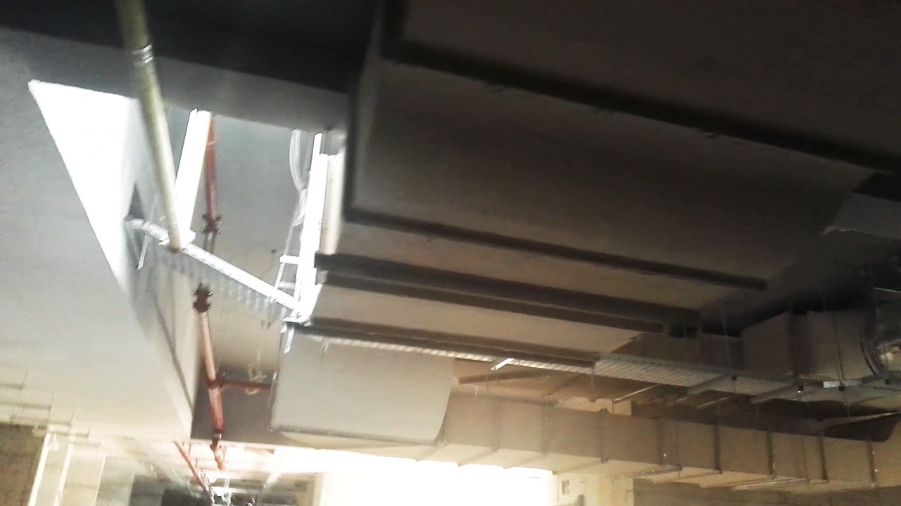 Fire Rated Duct Installing Progress - HVAC System - YouTube