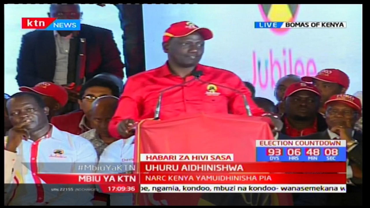 DP William Ruto acknowledges the presence of 16 Kenyan political ...
