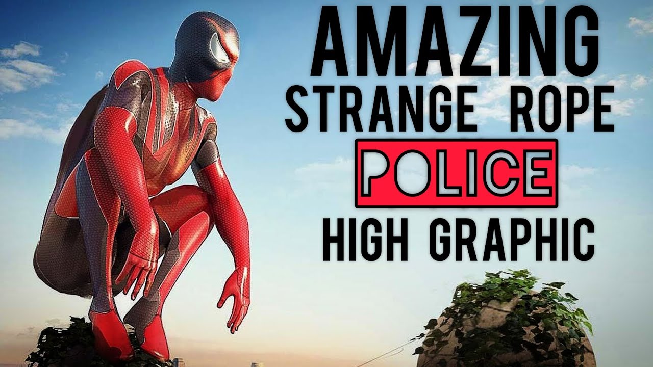 new hero game 2023 |android + ios ( amazing strange rope police ) - YouTube