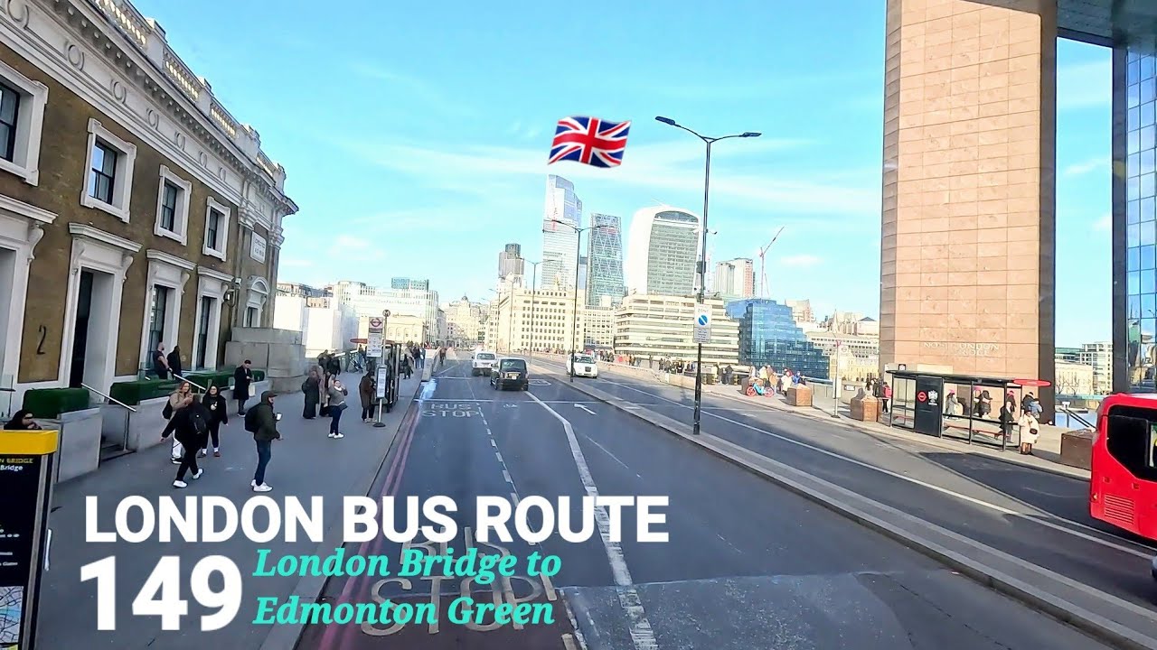 Discovering London's Neighborhoods on the 149 Bus - YouTube