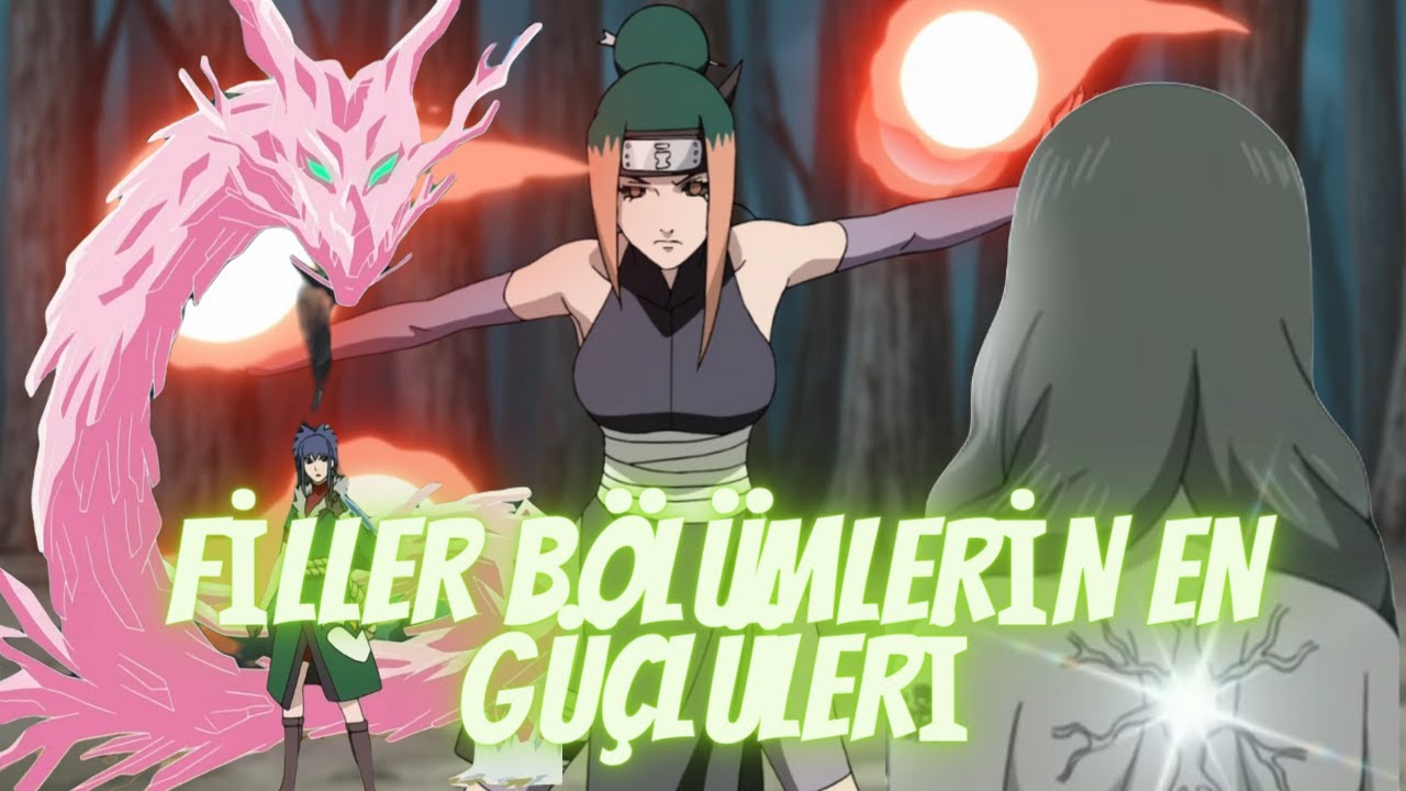NARUTO SADECE FİLLER BÖLÜMLERDE GÖRDÜĞÜMÜZEN GÜÇLÜ 10 JUTSU - YouTube