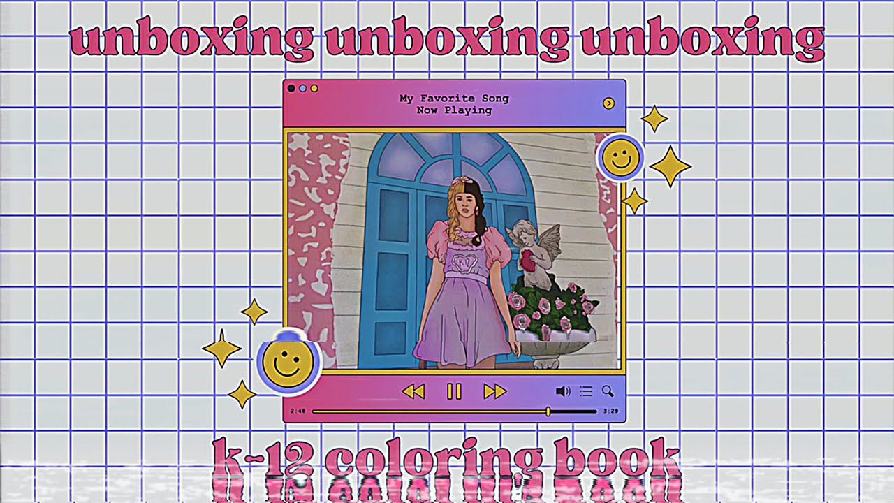 UNBOXING - K-12 coloring book - YouTube