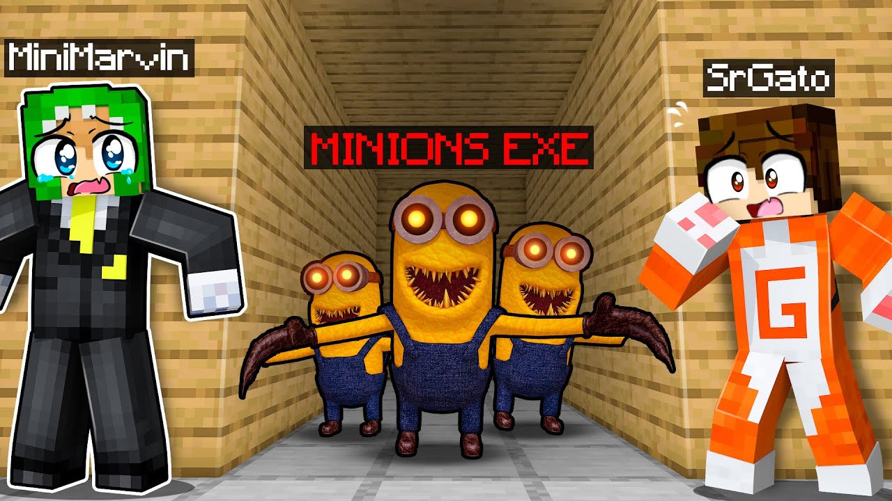 99% IMPOSIBLE SOBREVIVIR A LOS MINIONS.EXE 😨☠️ | SRGATO Y MARVIN ...