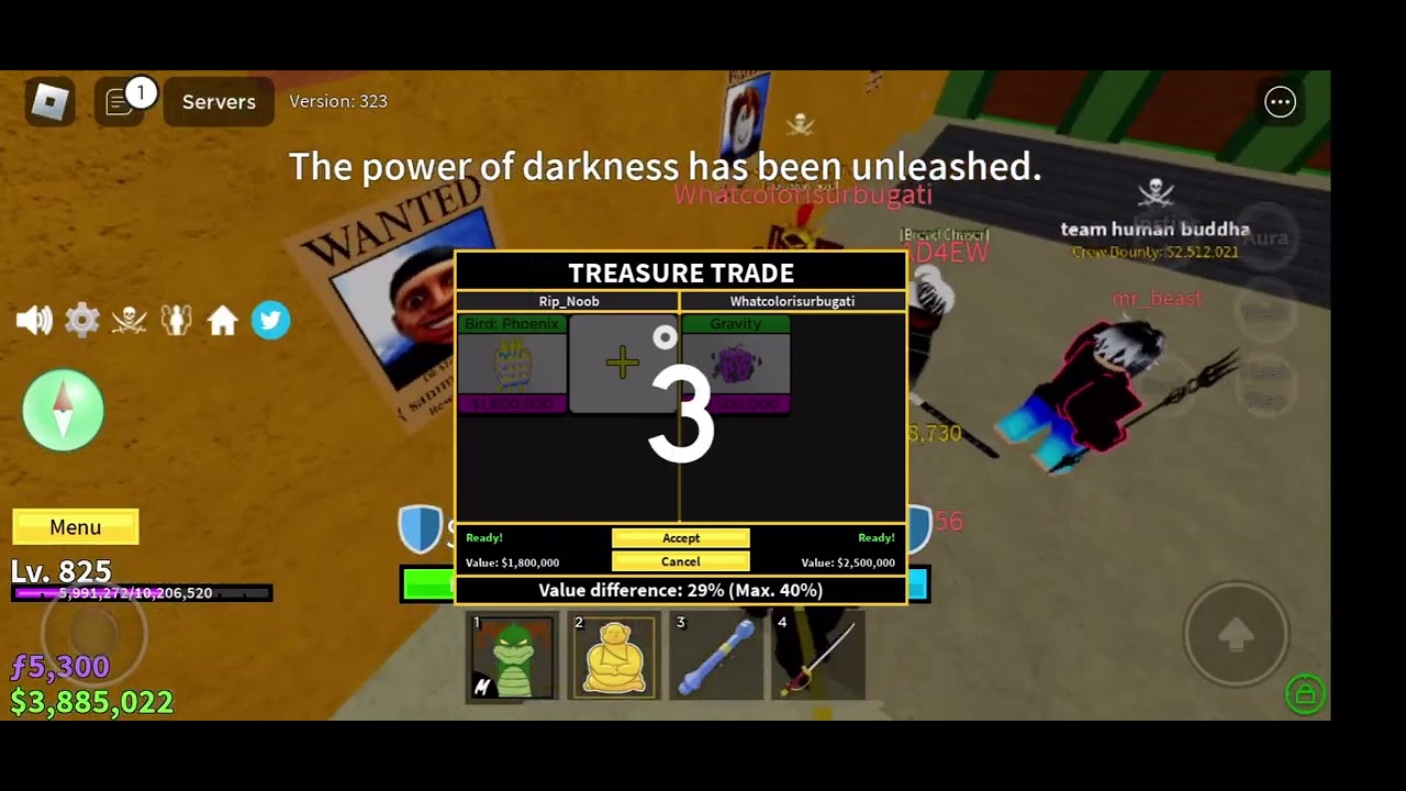 Trading Blox fruits - YouTube